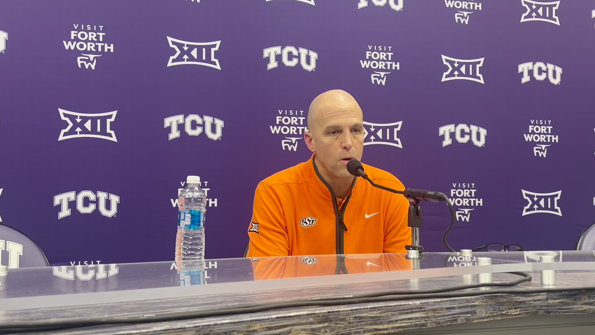 WATCH! Steve Lutz Talks Oklahoma State Loss at Oklahoma State
