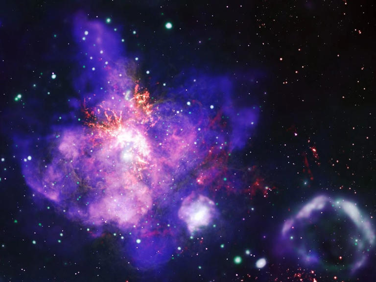 NASA revela impresionante imagen de la Nebulosa de la Tarántula