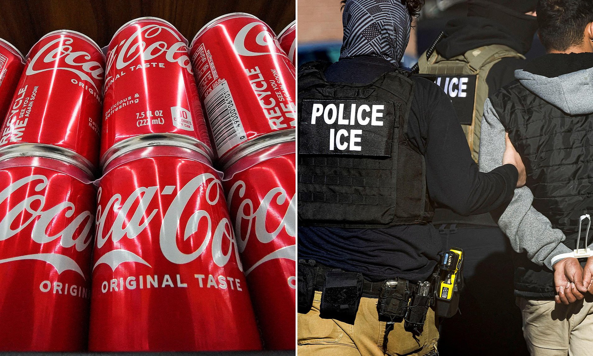 Coca-Cola boycott brewing amid rumors staff are calling ICE on workers