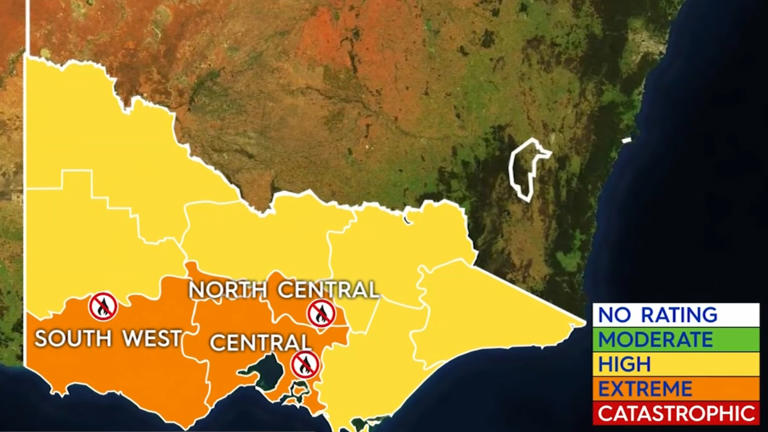 Victoria swelters through near 40-degree heat, severe thunderstorms ...