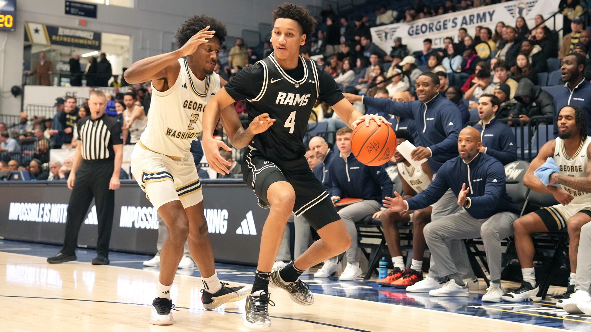 Clark scores 18 and VCU secures 80-72 victory against George Washington