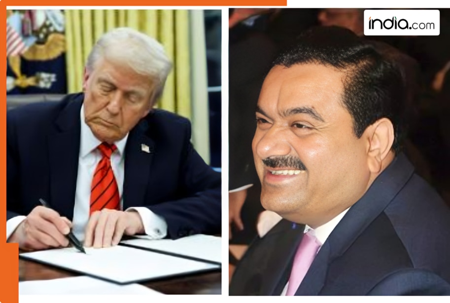 Big relief to Gautam Adani? as Donald Trump signs executive order…, to ...