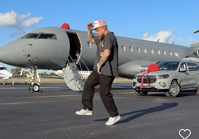 Jake Paul buys his first private jet - thanks to pocketing £31m from ...