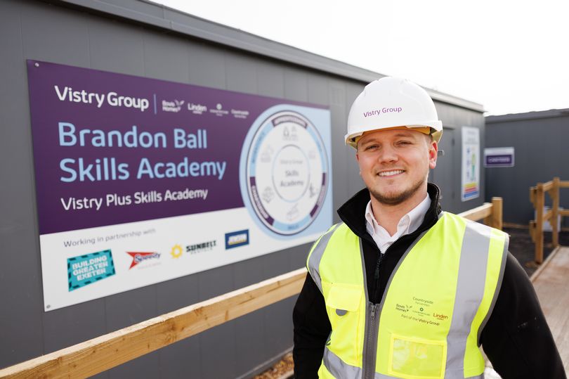 Exeter apprentice proves hands-on training is key to construction success