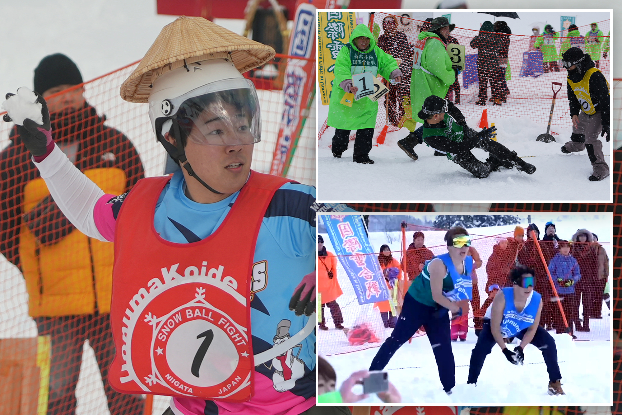 Frosty face-off: over 120 teams throw down in epic Japanese snowball ...