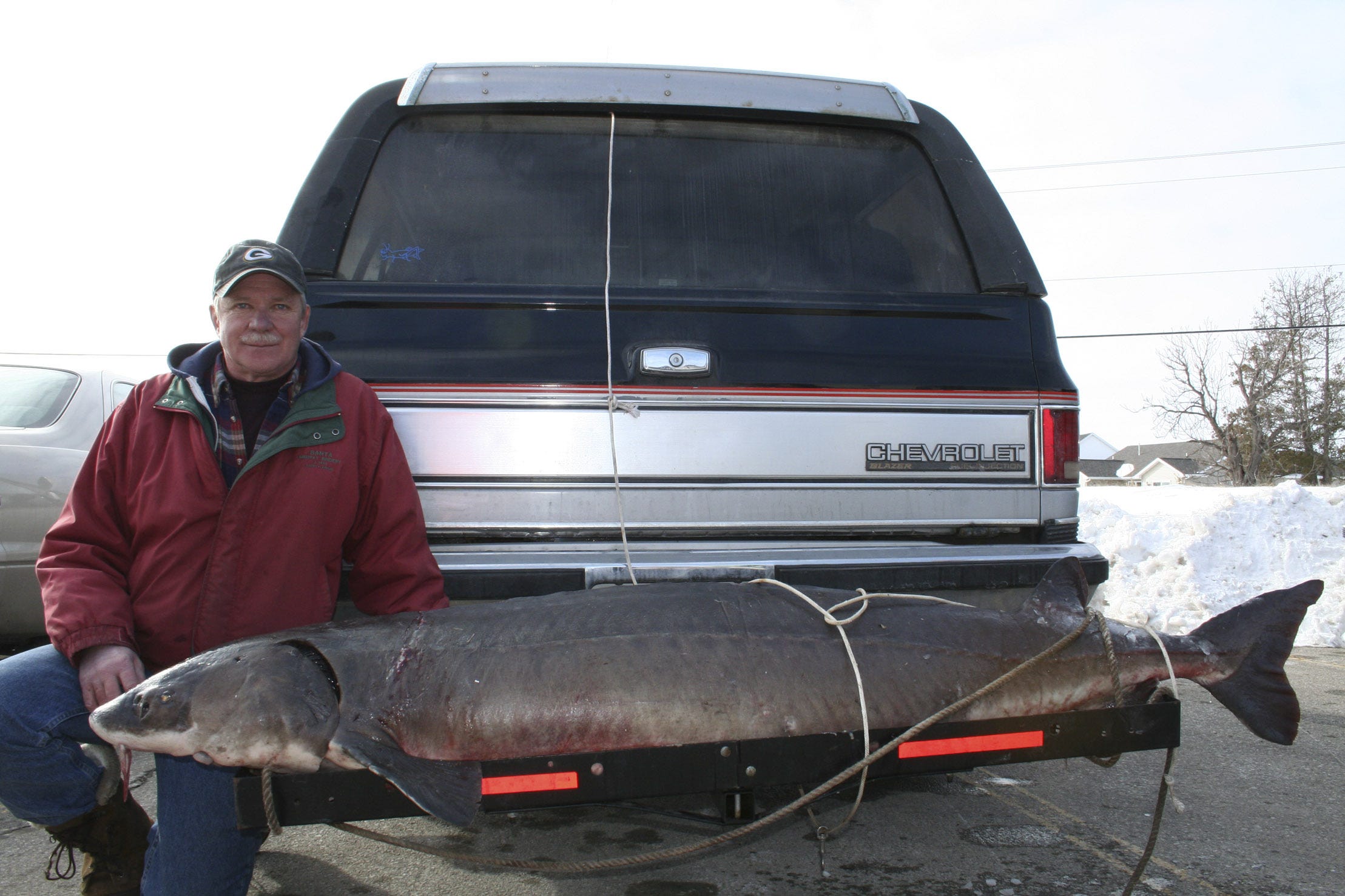 Remember when Ronald Grishaber snagged a 212-pound sturgeon in 2010 ...