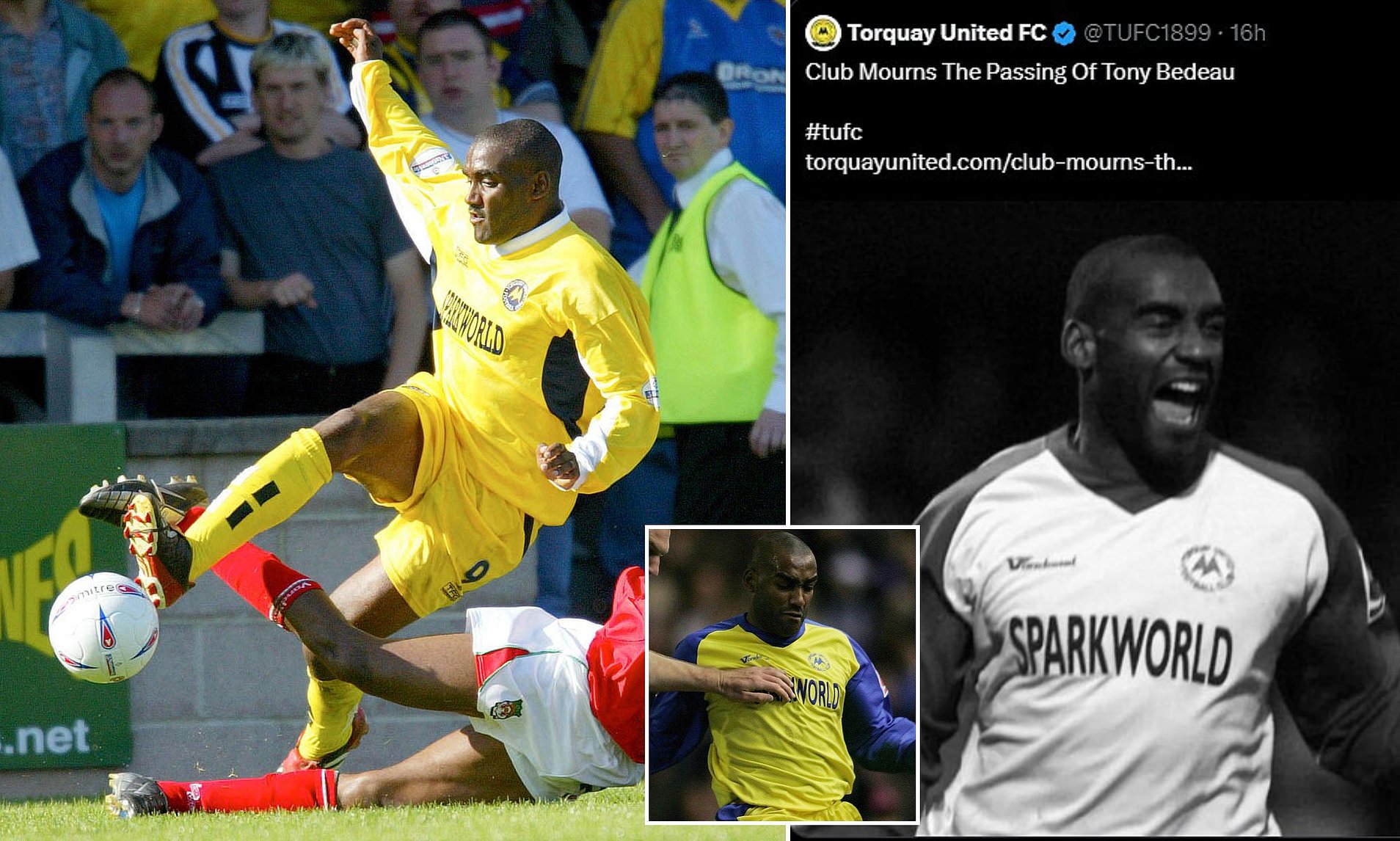 Tony Bedeau dead at 45: Former Chelsea youth star who earned legendary ...