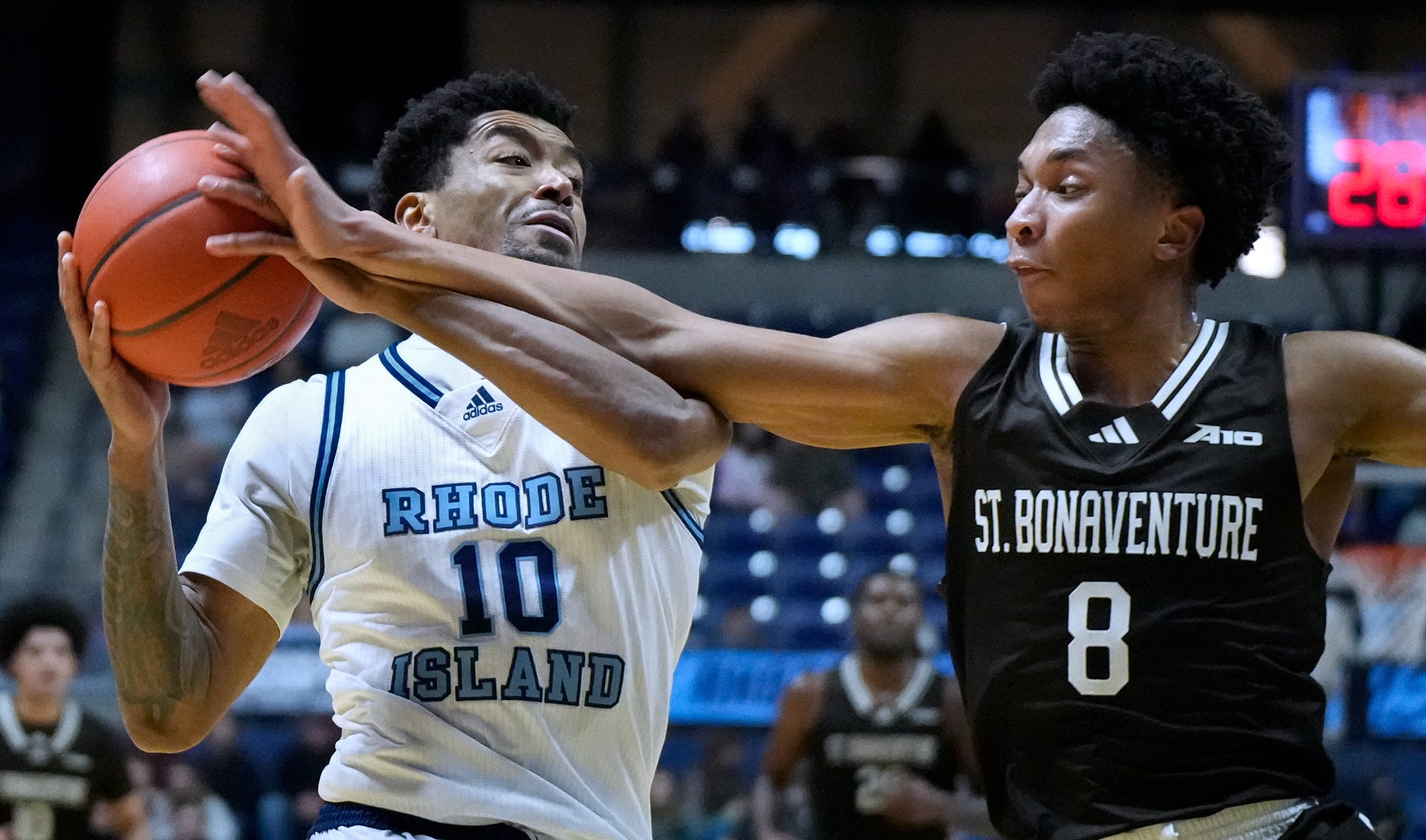 Meet the University of Rhode Island's eight-player men’s basketball ...