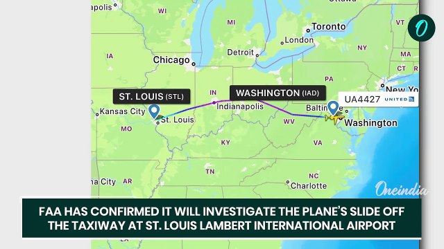 U.S: United Regional Jet Slides Off Icy Taxiway At St. Louis Lambert, 4 ...