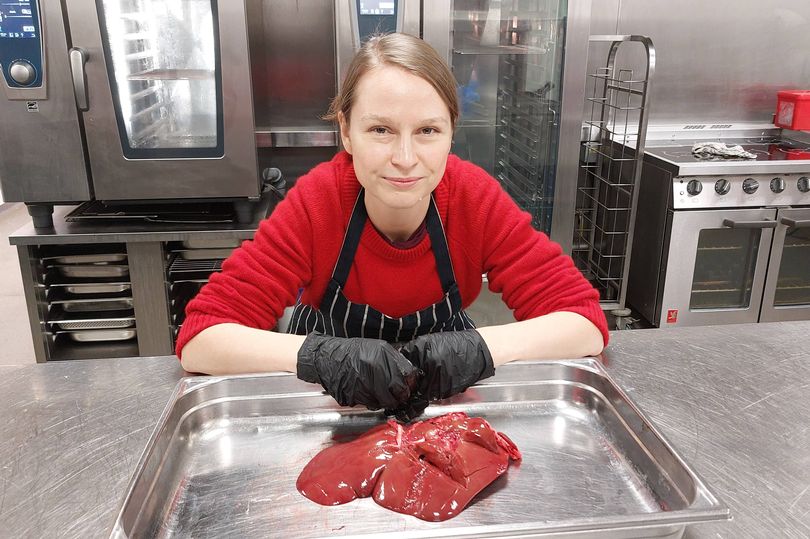 Lecturer who attempts to predict future by analysing sheep livers gives ...