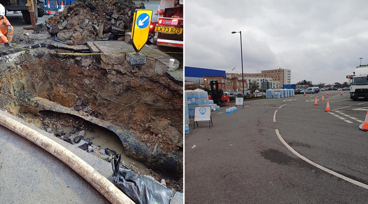 Thousands of Londoners face being without running water for four days