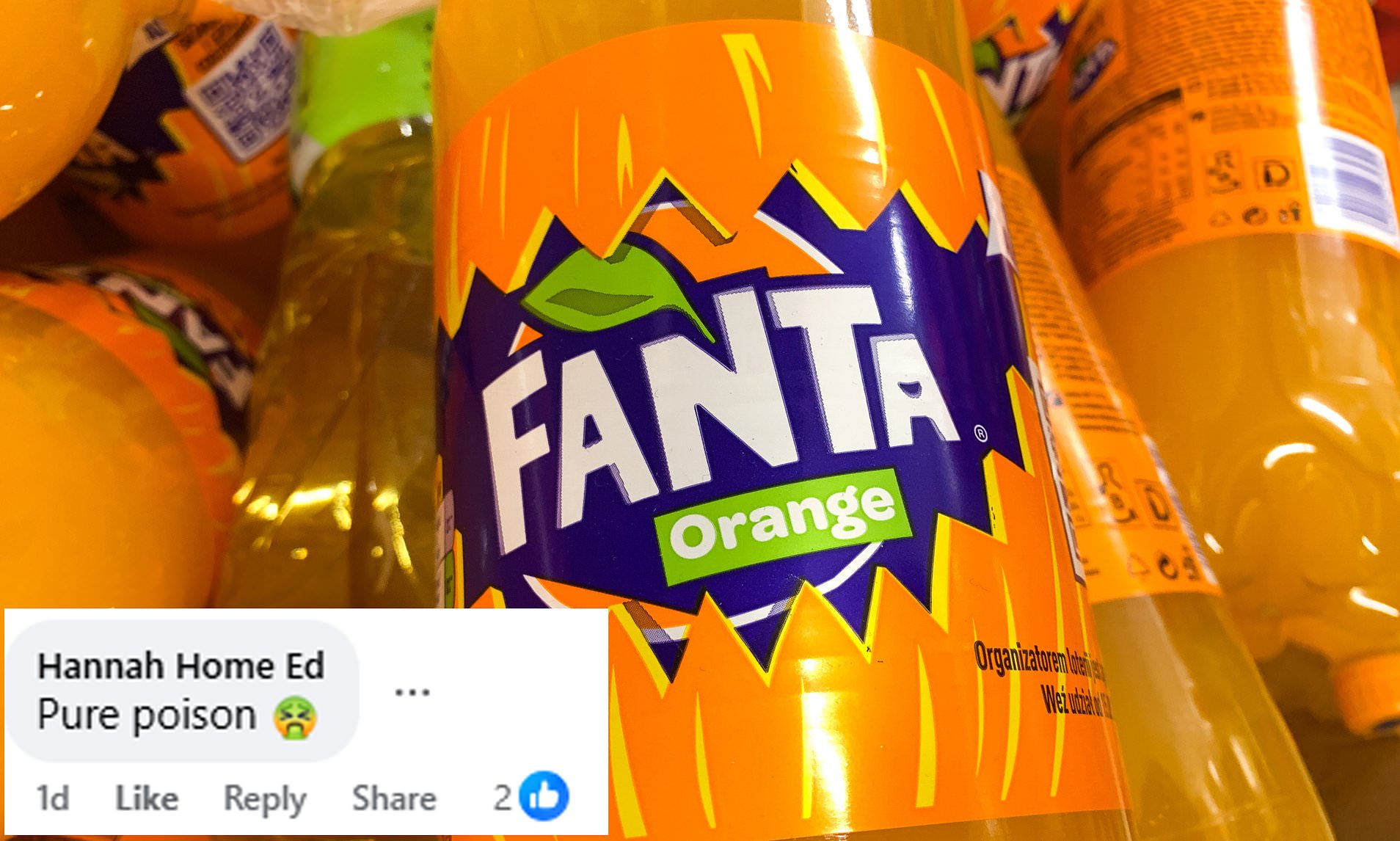 Fanta slammed for releasing new 'rotten' drink