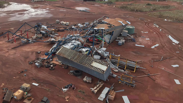 Cyclone Zelia rated as category five — the highest on the scale — but ...