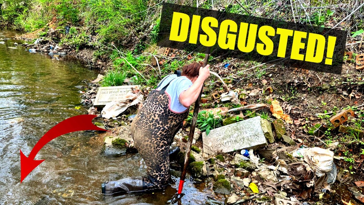 DISTURBING finds while River Treasure Hunting and mudlarking for ...