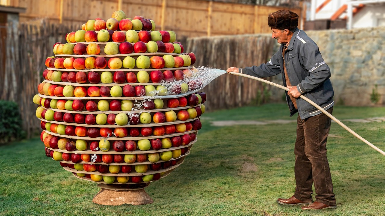 APPLE SPHERE: A Unique Take on Baking Oriental Apple Pie!🍏🥧