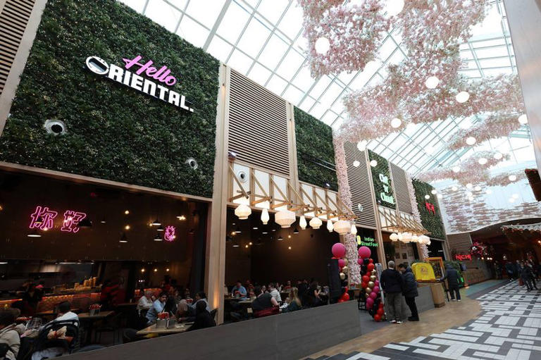 The Trafford Centre's new food court has a new name and six new restaurants