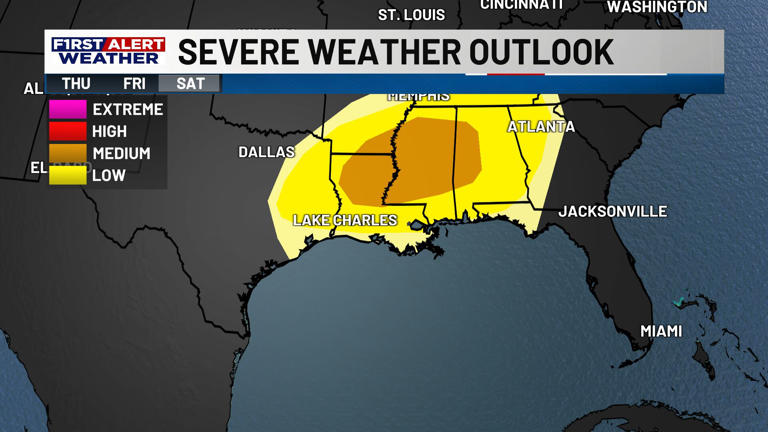 First Alert Forecast A Chilly Friday With Rain Possible