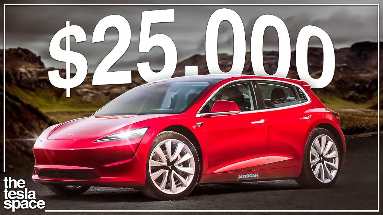 Elon Musk Reveals The $25,000 Tesla Is Coming!