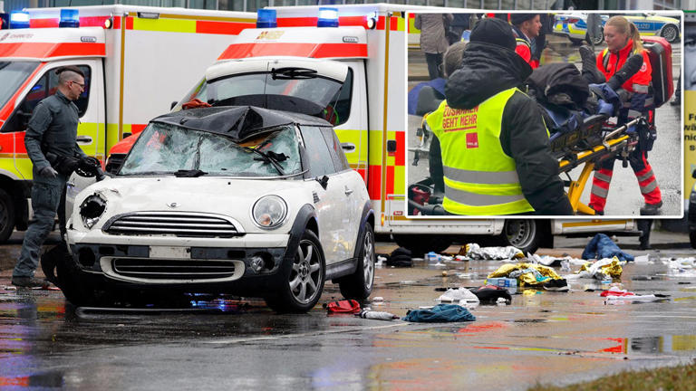 Mum and daughter, 2, die after car ramming attack in Germany