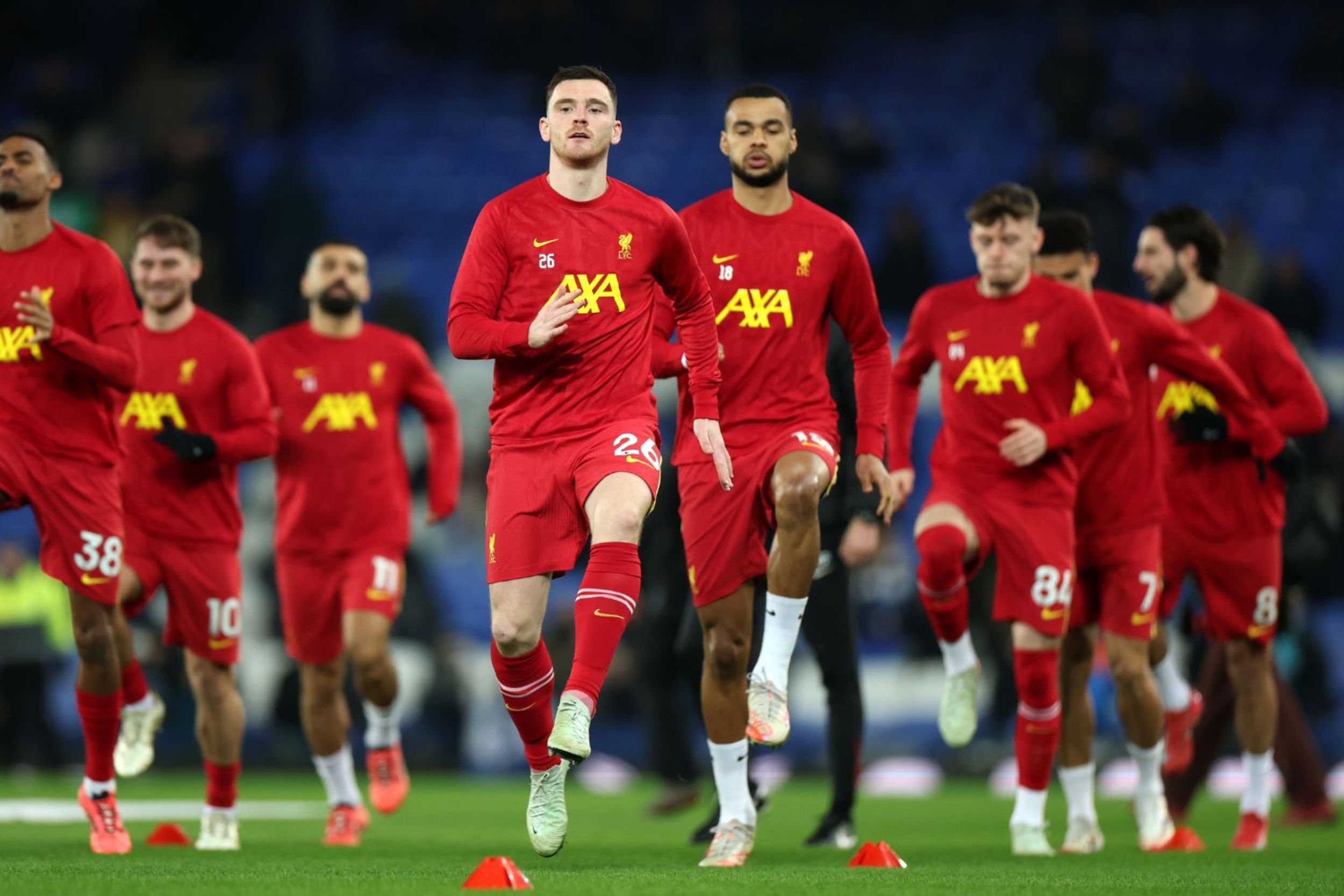 Liverpool player spotted limping after the full time whistle as fresh ...