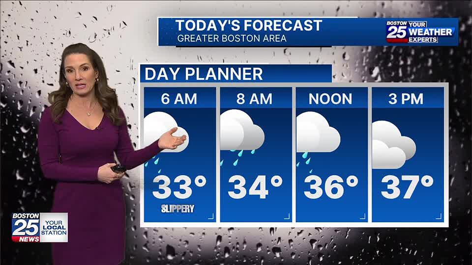 Boston 25 Morning Forecast