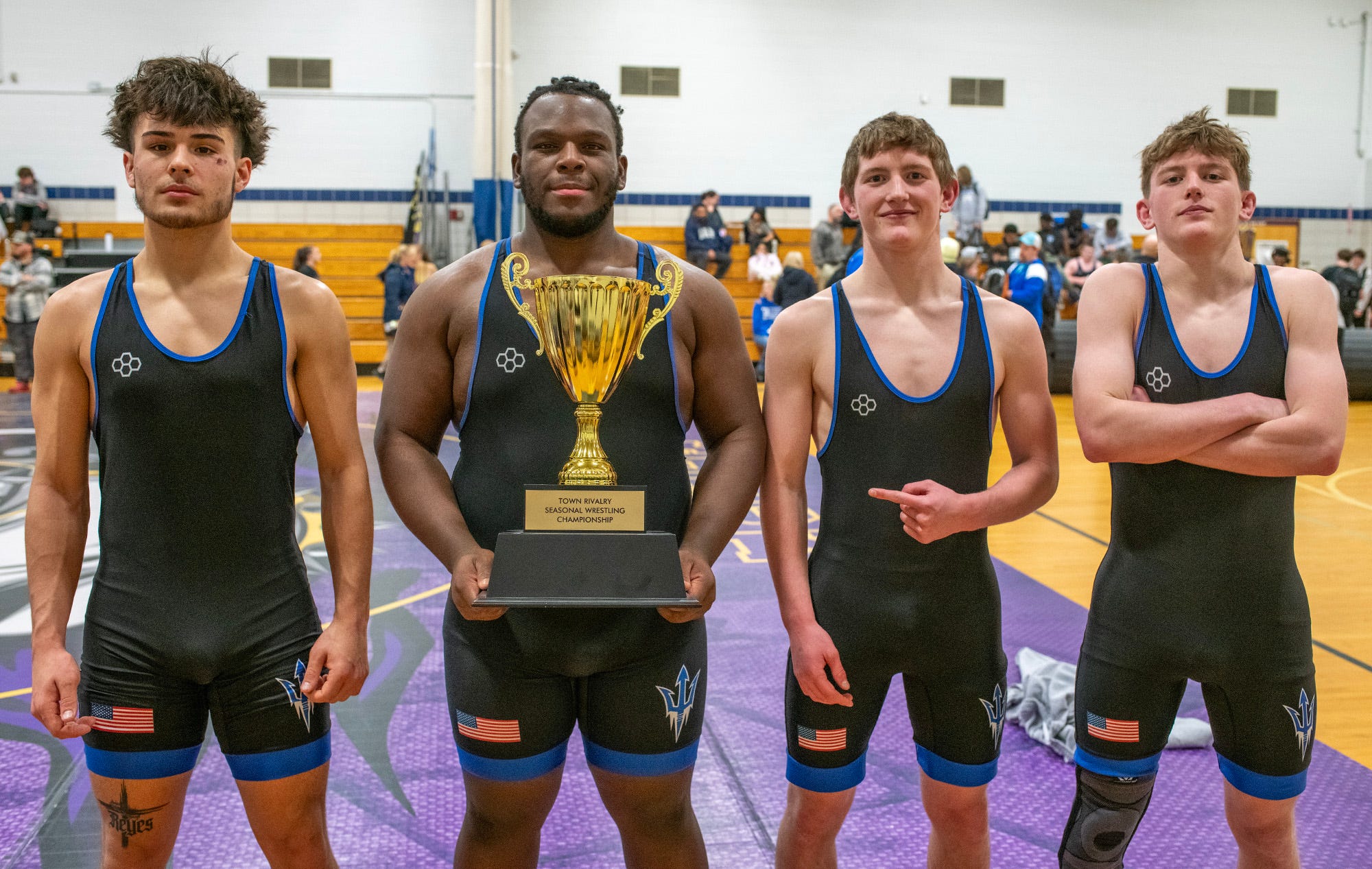 'It's a feeling that I'm never going to forget': Wrestlers from two ...