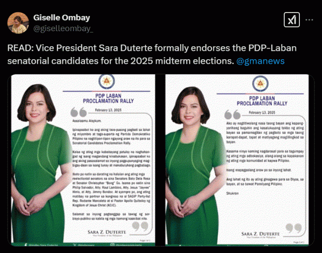 Duterte-backed PDP Laban kicks off Eleksyon 2025 senatorial bid