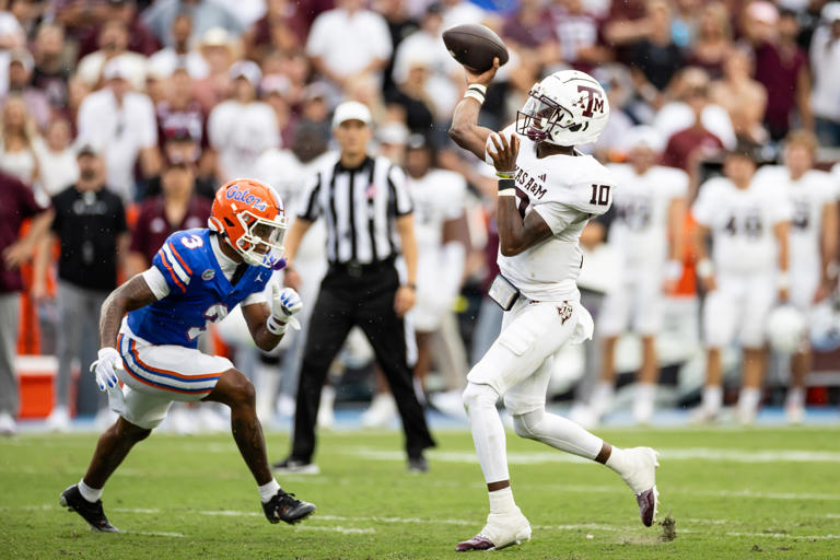 'He's pounding the calories' Texas A&M QB Marcel Reed has continued to ...