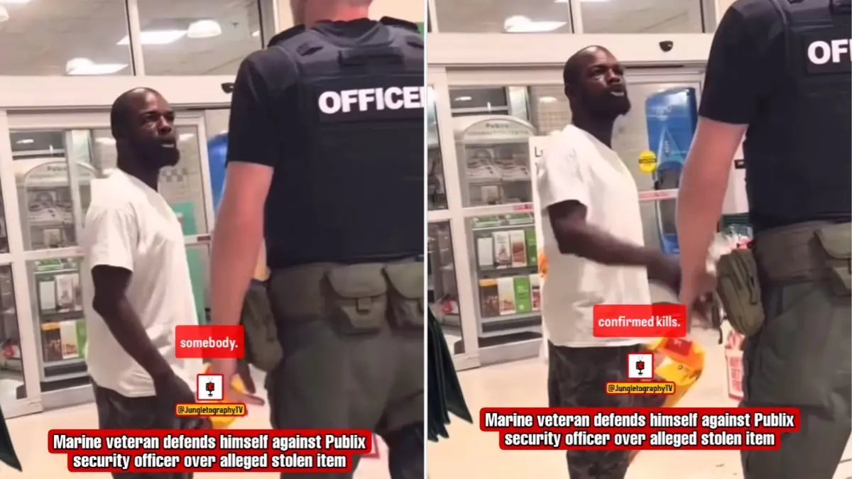 'Get that Gun Out of My Face!’: Black Marine Veteran Humiliates ...