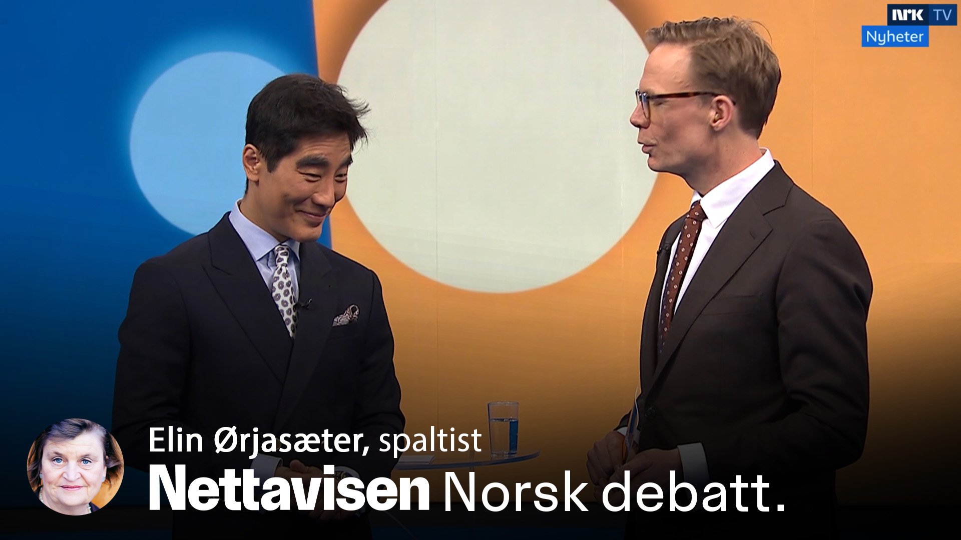 Riktig av Fredrik Solvang å debattere seg selv på NRK