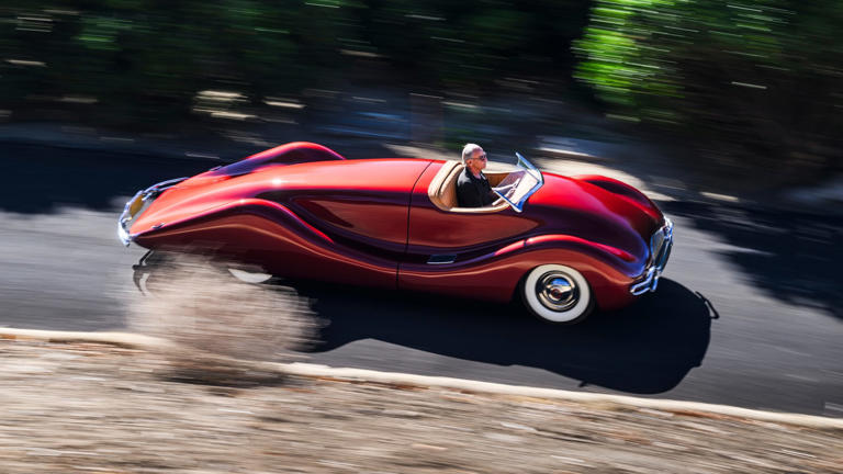 Up from the Ashes: A 1940s One-off Streamliner Is Reborn. Again.
