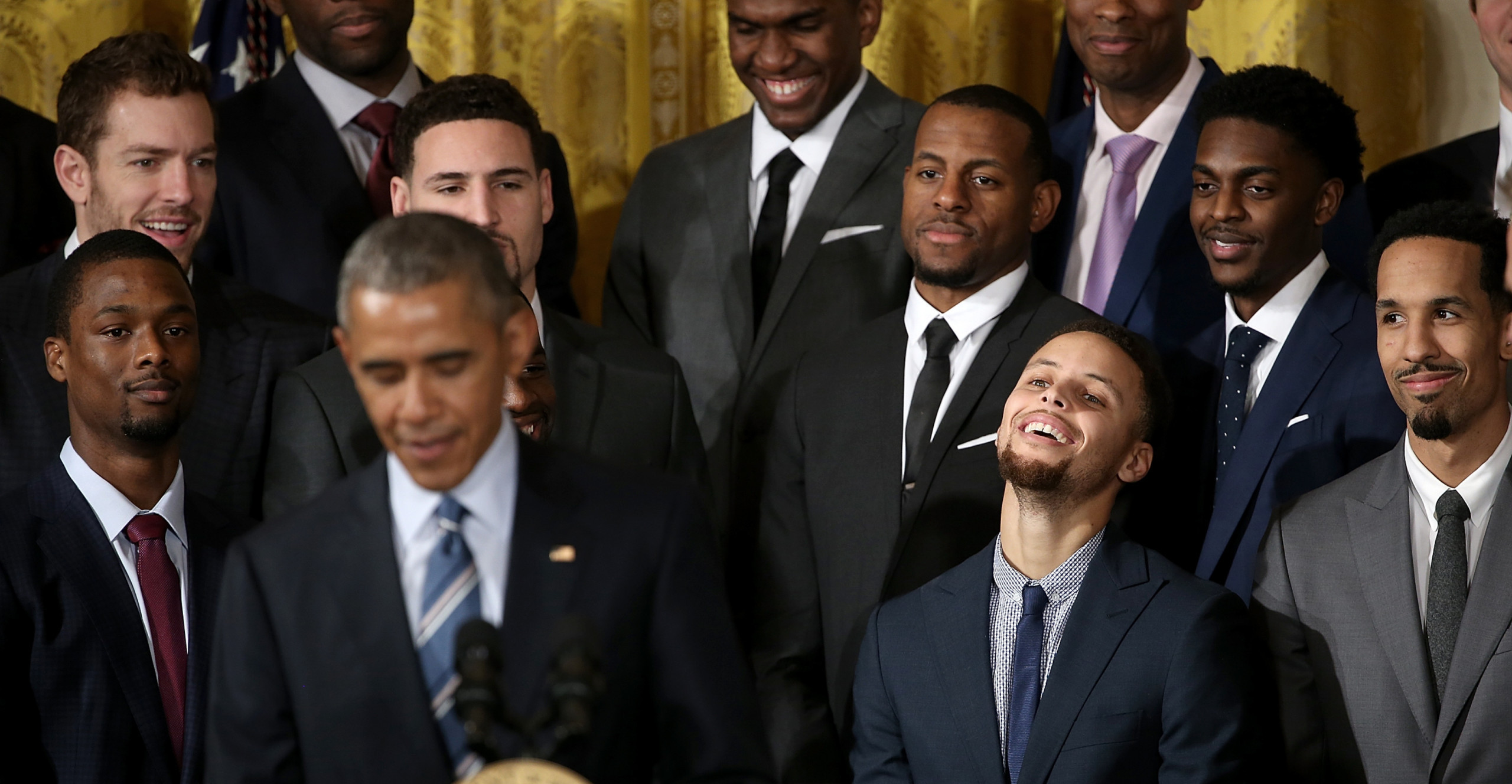 Funny moments of Obama making famous people laugh