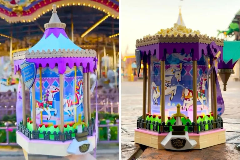 BREAKING: Prince Charming Regal Carrousel Popcorn Bucket Revealed for ...