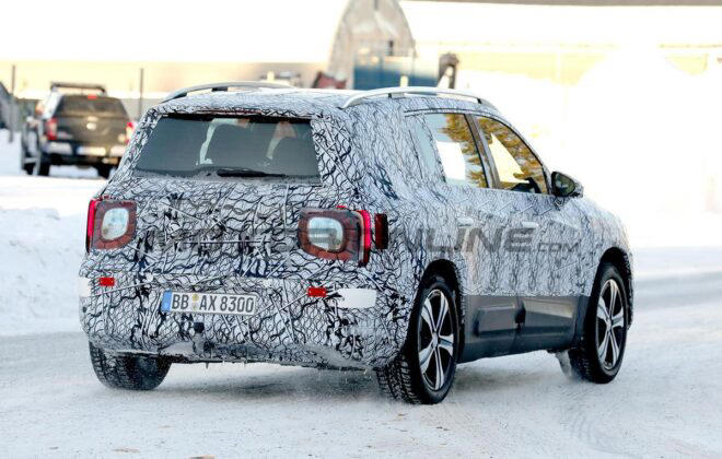 Mercedes GLB 2026: test in corso per la versione elettrica del SUV ...