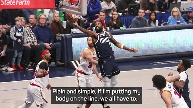 Mavs laud 'phenomenal' Kyrie after fearless 42-point game