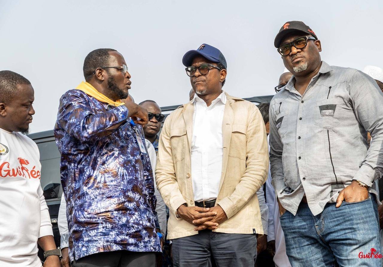 Faranah : les ministres Alpha Bacar Barry et Félix Lamah en immersion à ...