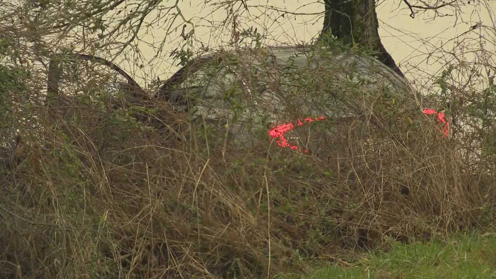 Car goes off the Natchez Trace into the Rez