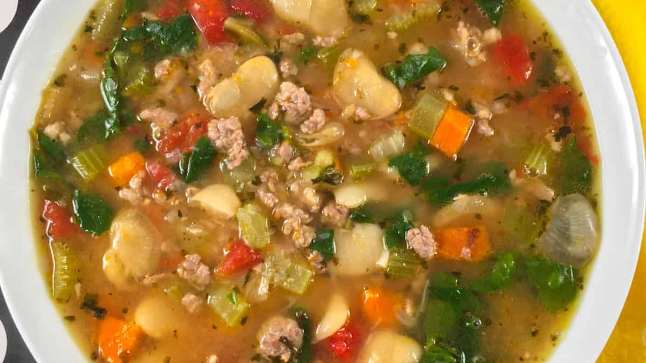 A Bowl of Comfort: This Italian Sausage Soup is All You Need