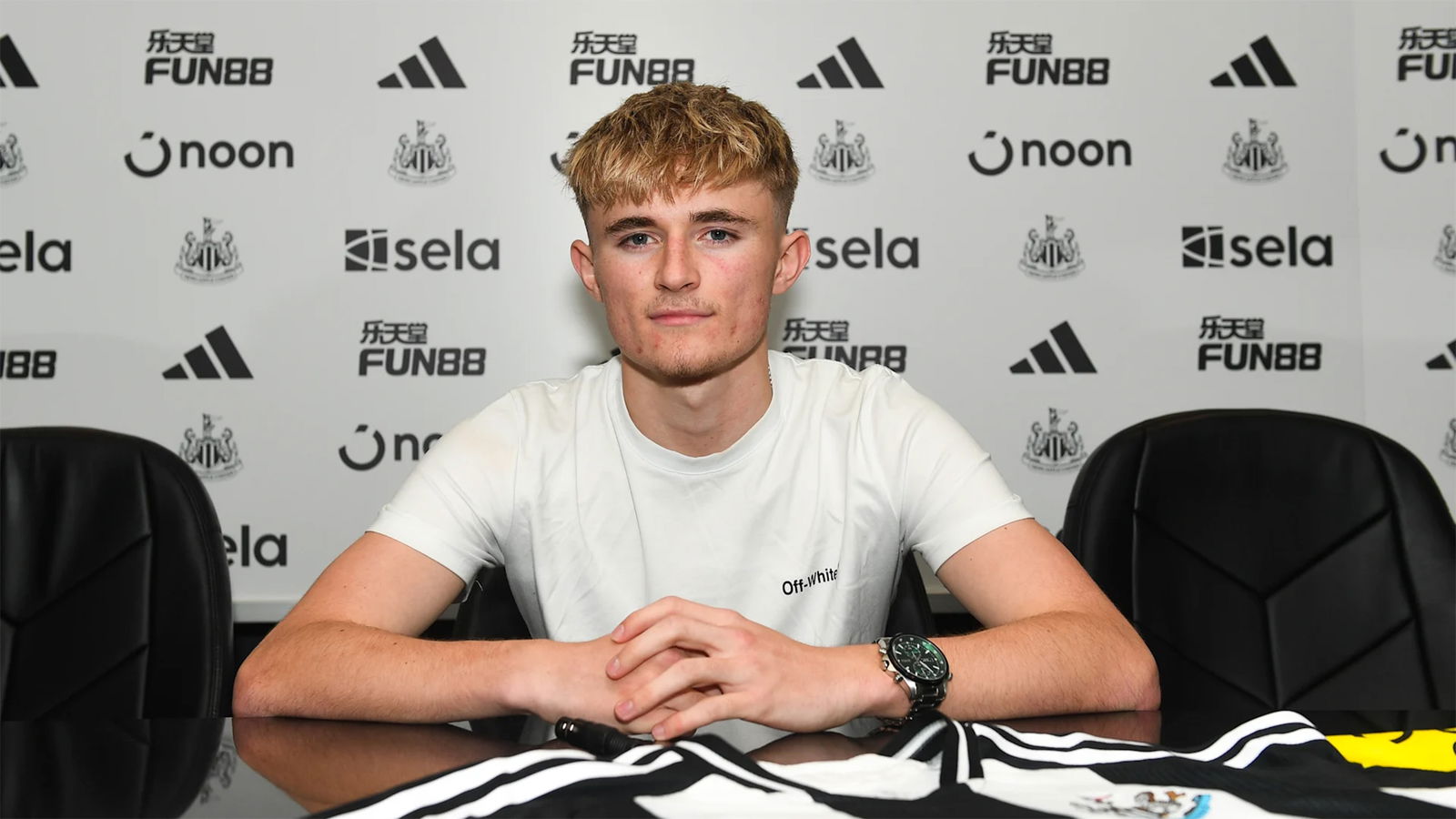 Newcastle United official announcement - Kyle Fitzgerald signing confirmed