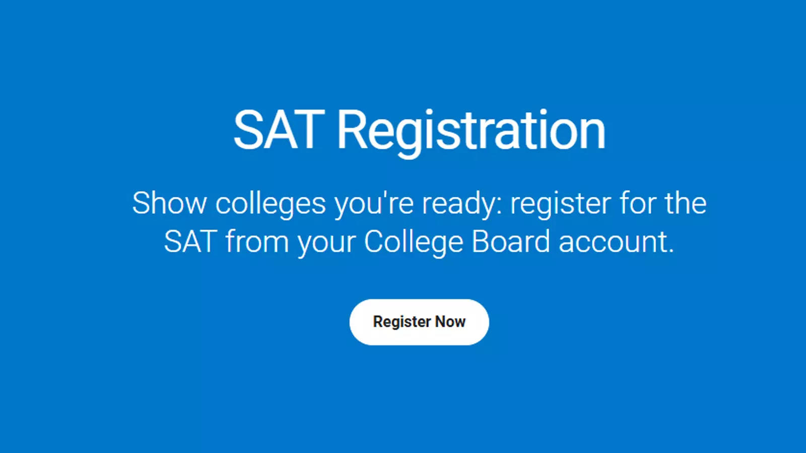 SAT 2025-26 registration opens: College Board expands access with ...