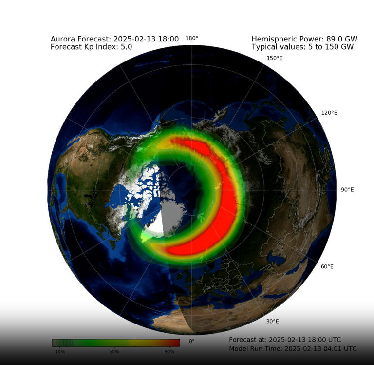 Will we be able to see the Northern Lights tonight? Met Office gives ...