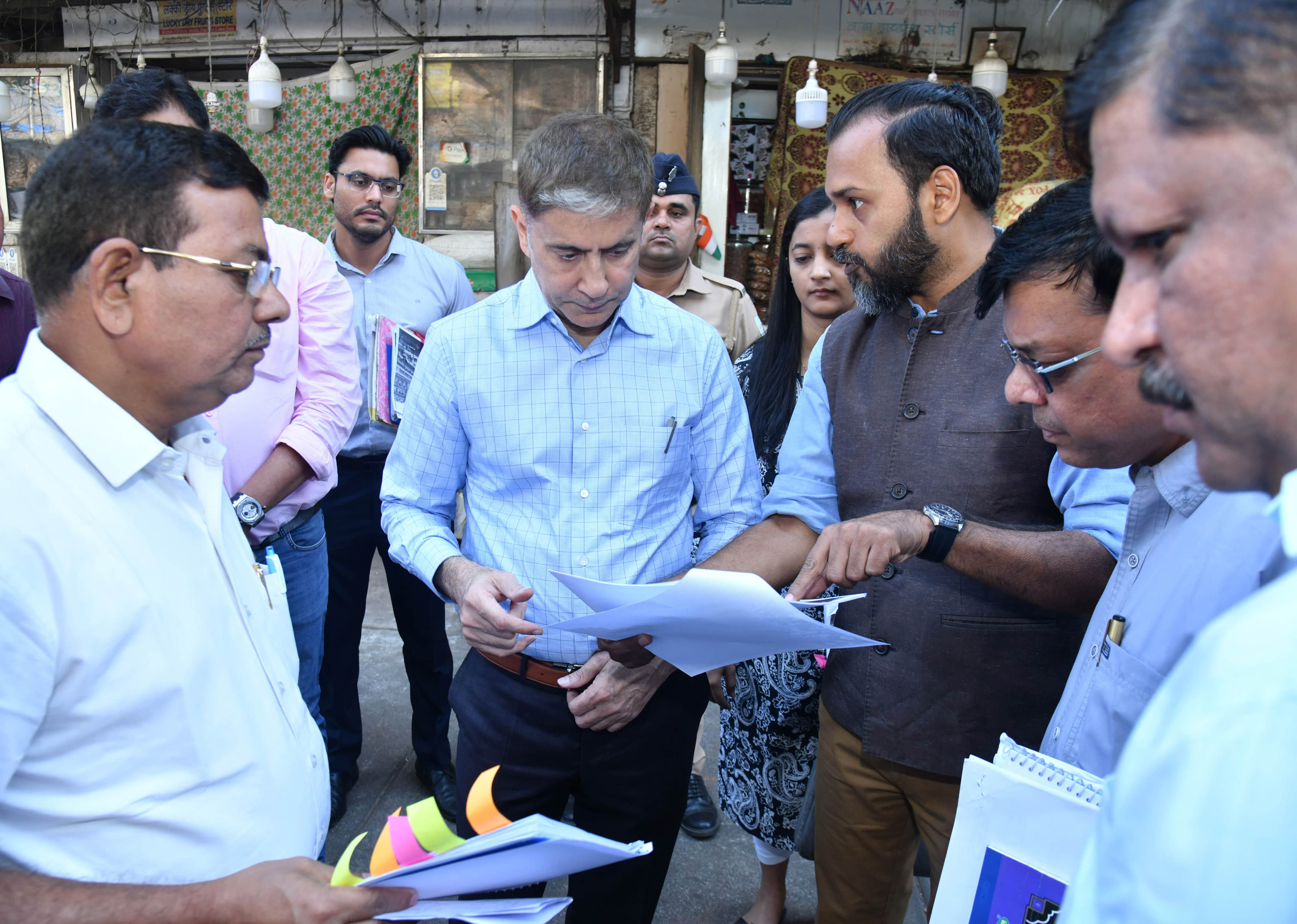 IN PHOTOS Mumbai civic chief Bhushan Gagrani inspects JJ Flyover ...