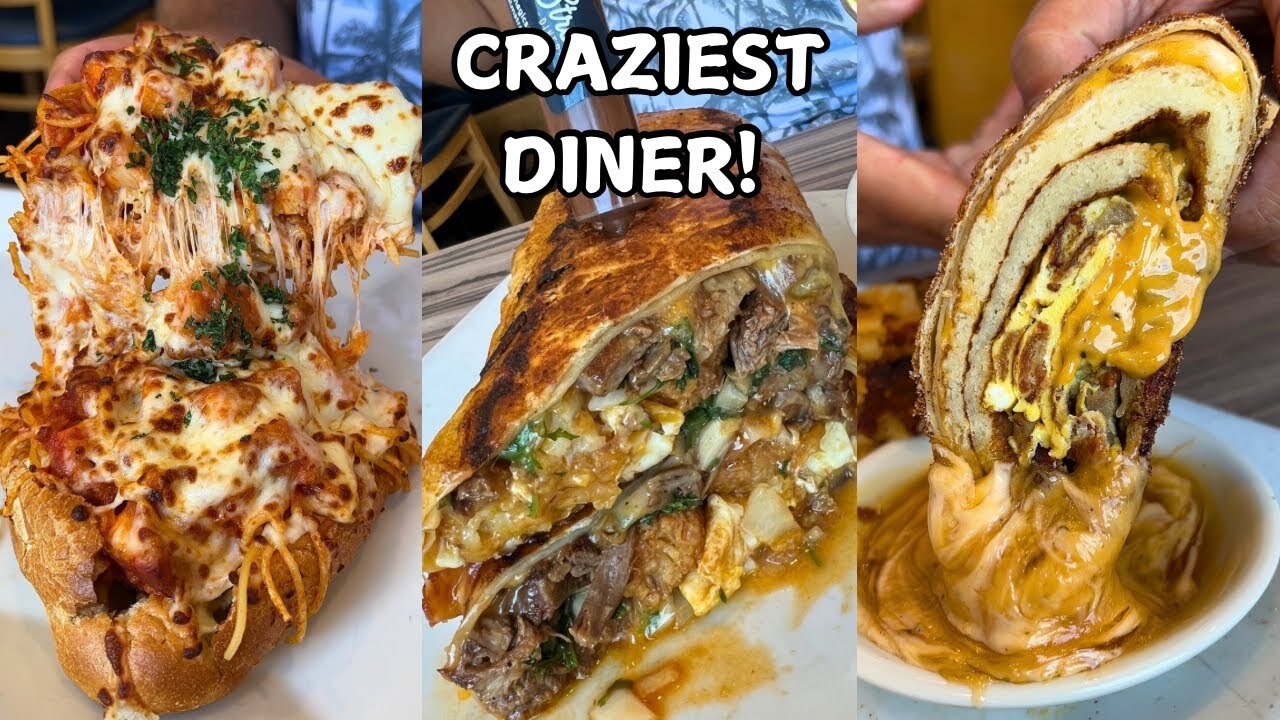 Inside the WORLD’S CRAZIEST and MOST VIRAL DINER | Who's Hungry ...