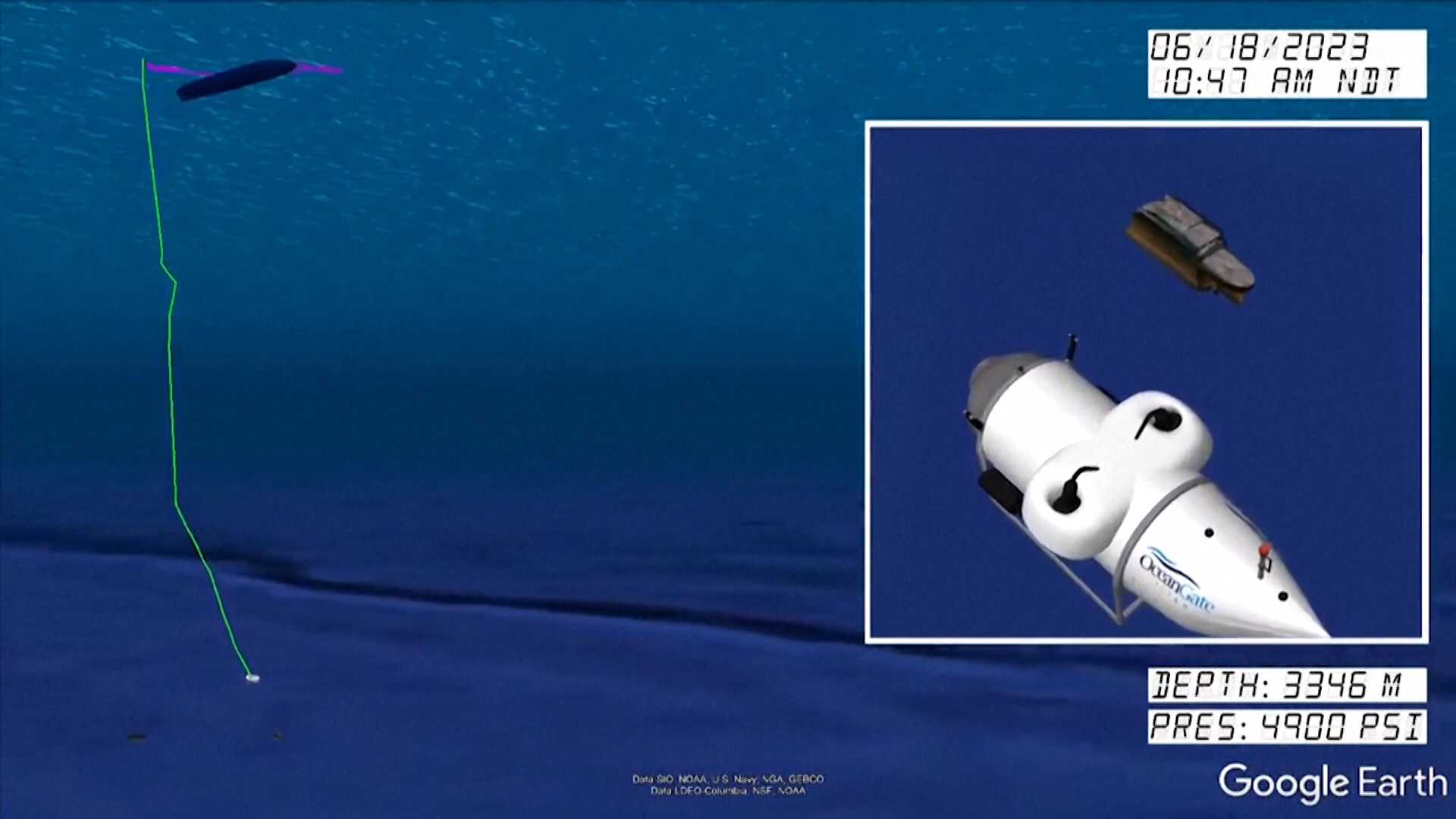 Coast Guard Releases Possible Audio Of Titan Submersible Implosion