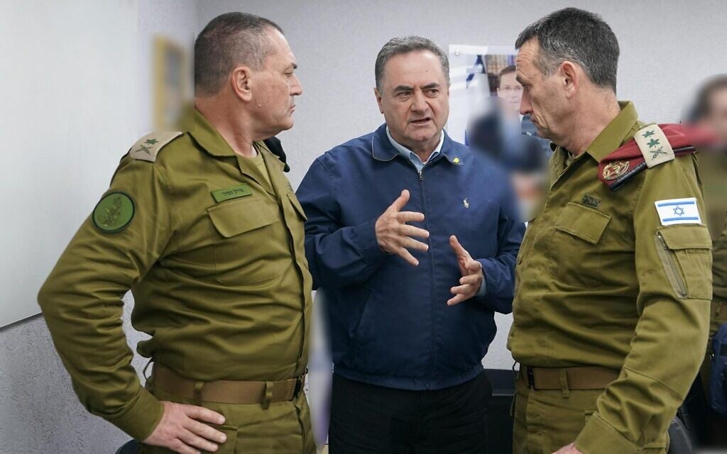 Katz meets in south with incoming IDF chief Zamir and outgoing military ...