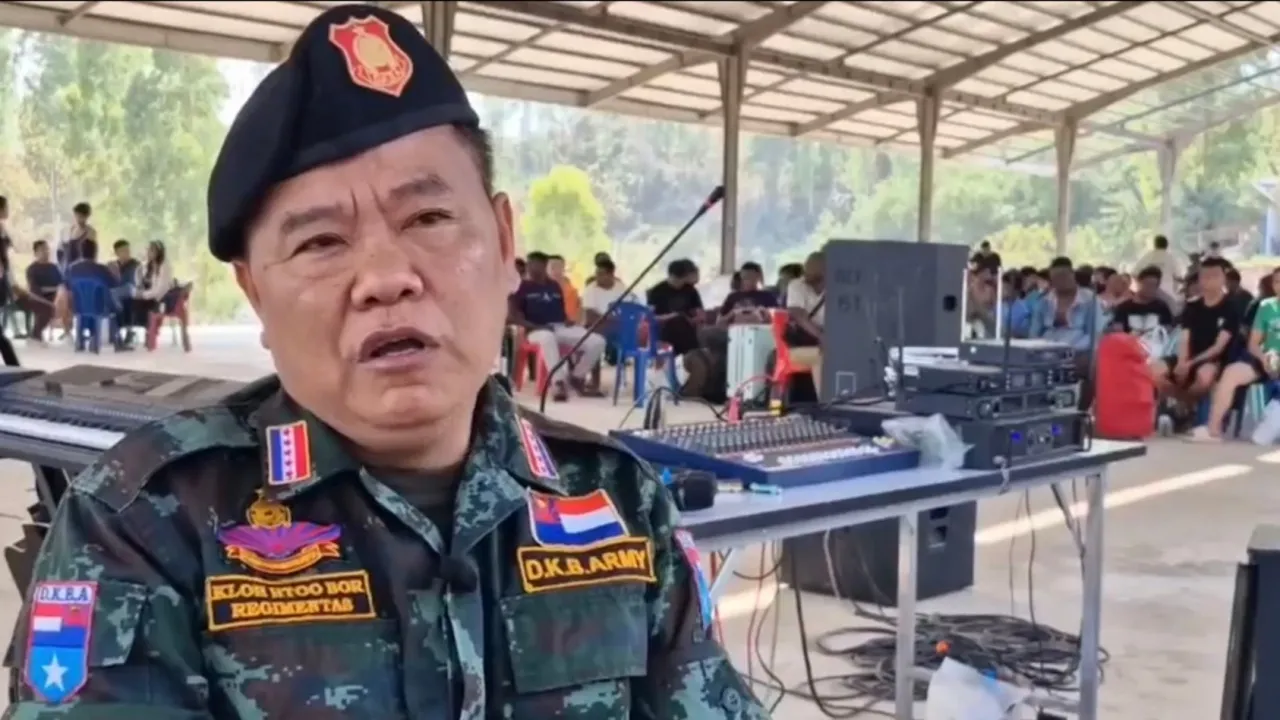 ผบ.ทหารกะเหรี่ยง DKBA ลั่นลุยปราบแก๊งคอลฯให้สิ้นซาก ยกเว้น “บ่อนกาสิโน”