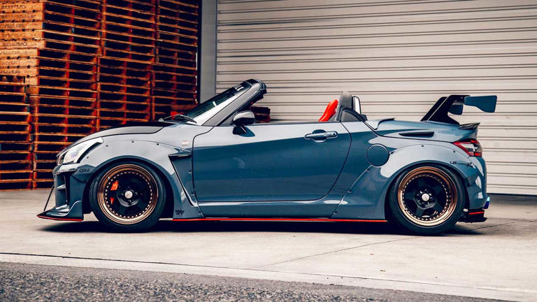 Liberty Walk’s modified Copen GR Sport could be the ultimate MX-5 ...