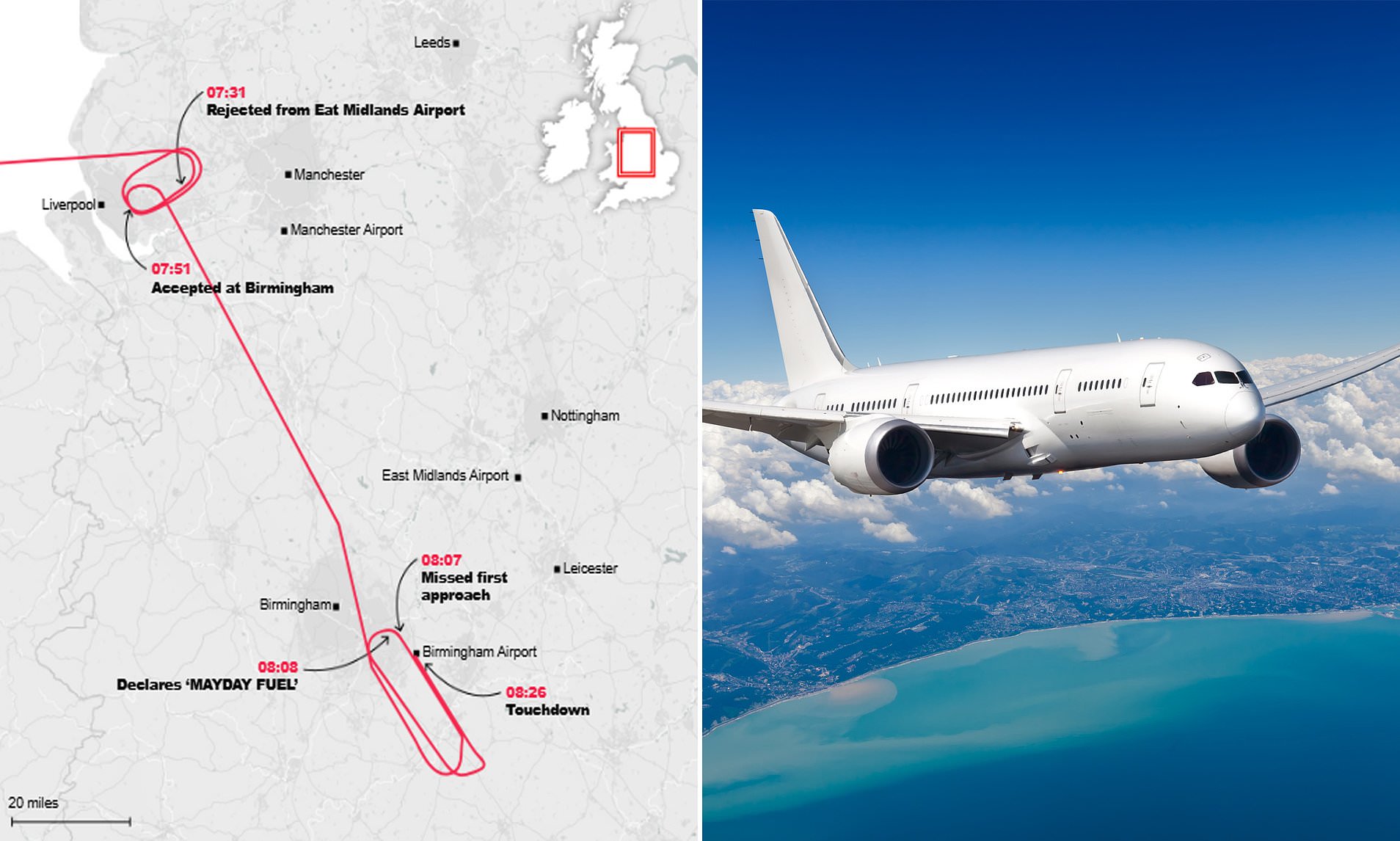 Jet carrying 300 holidaymakers from Cancun declares 'mayday'