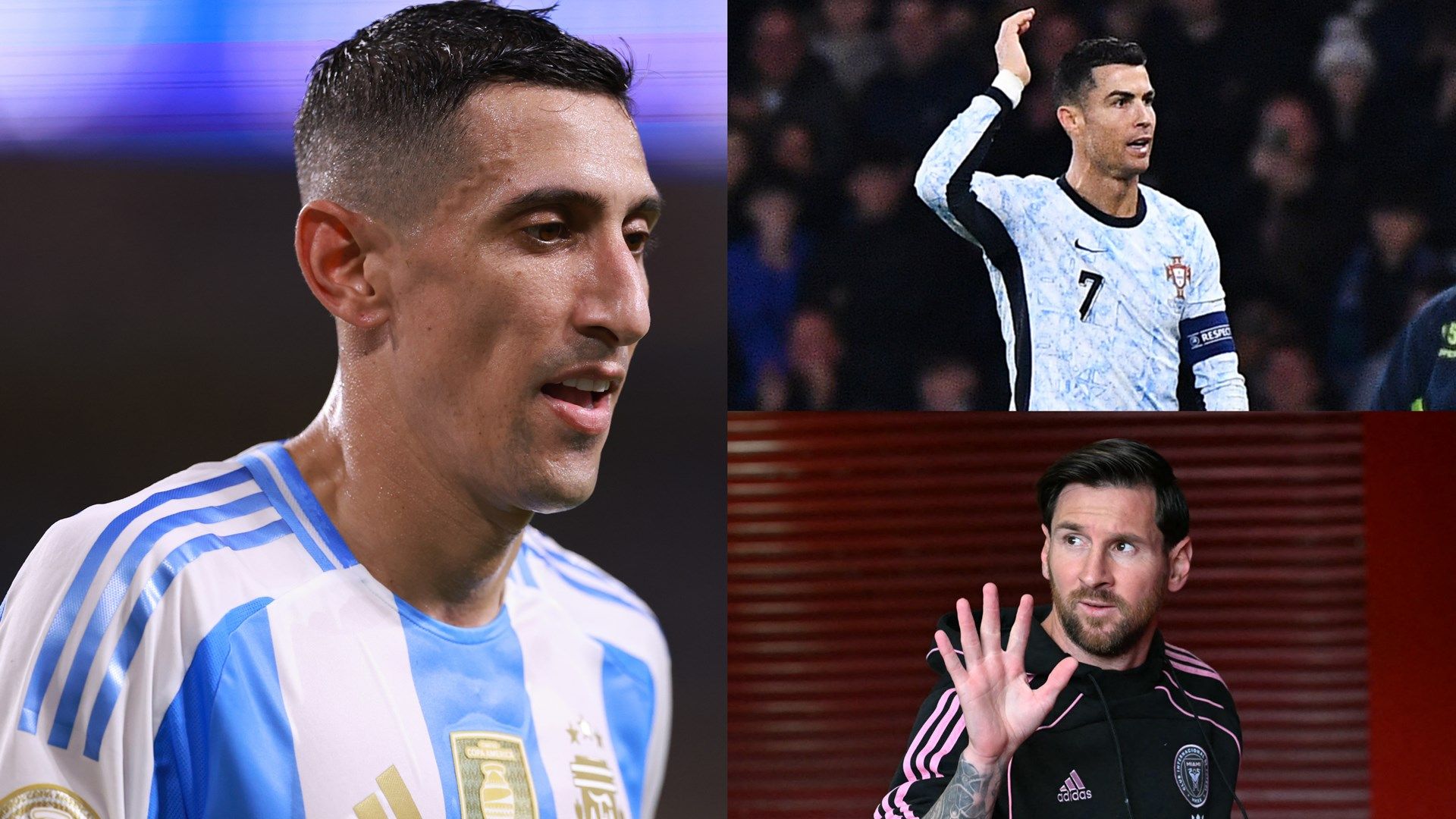 'Reality is in the numbers' - Angel Di Maria responds to Cristiano ...
