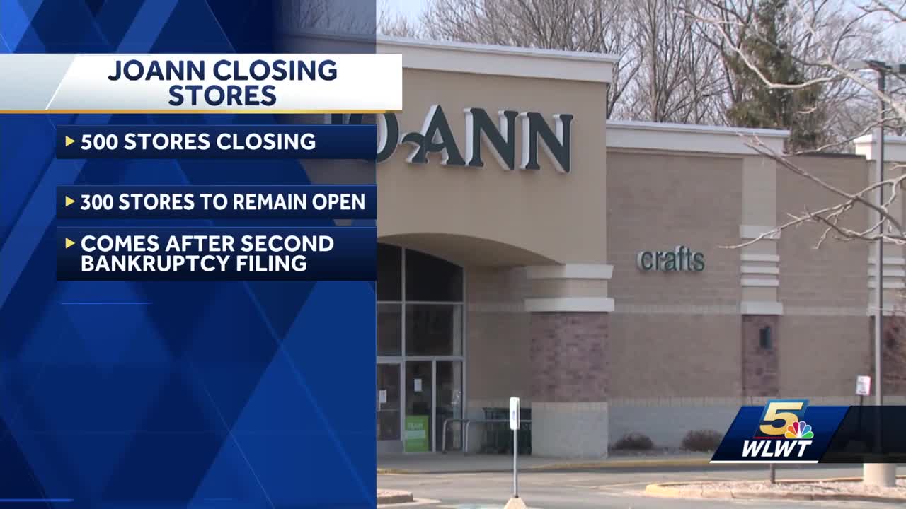 Joann closing 500 stores